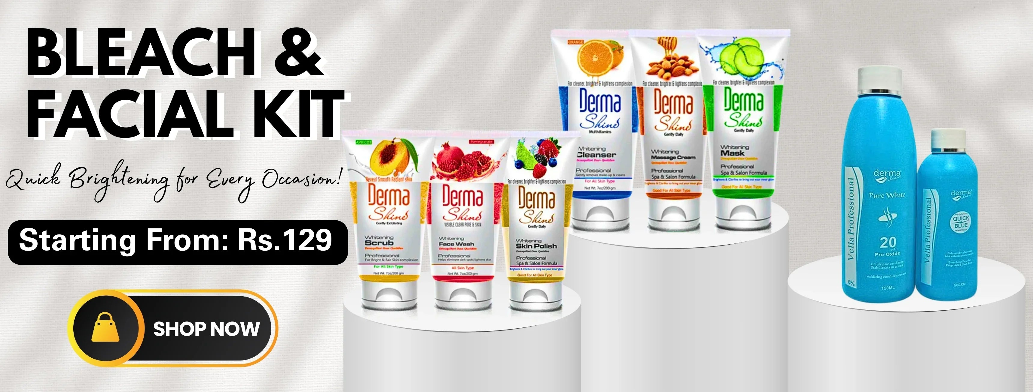 Bleach & Facial Kit – Ameena.pk