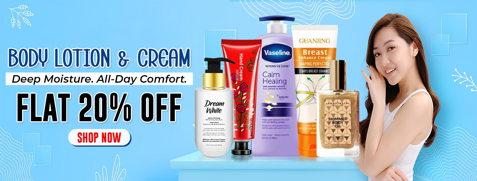 Body Lotion & Cream – Ameena.pk
